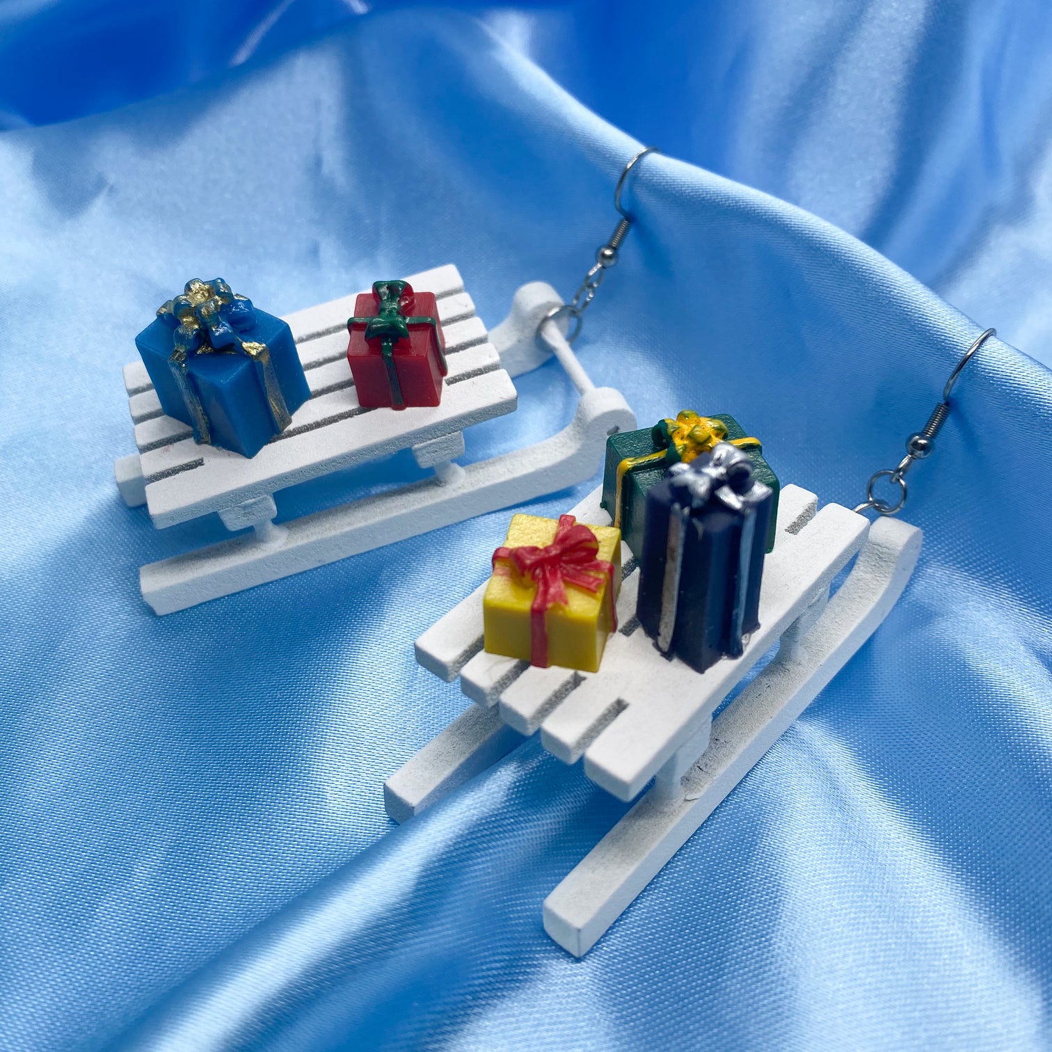 Lapis Lily - Funky and Quirky Earrings