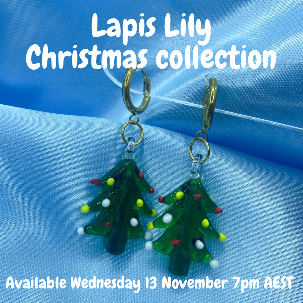 Lapis Lily - Funky and Quirky Earrings
