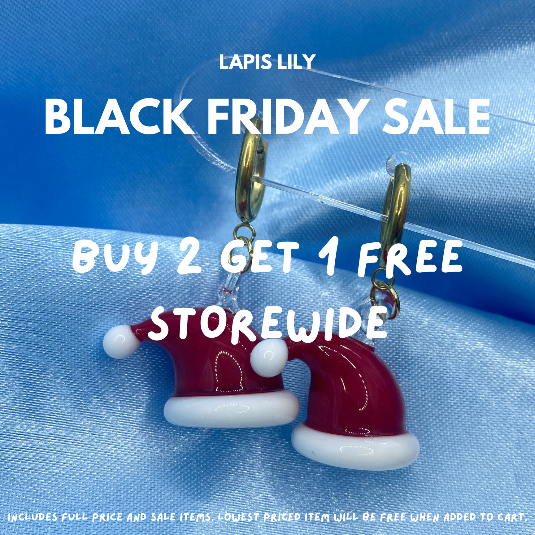 Lapis Lily - Funky and Quirky Earrings