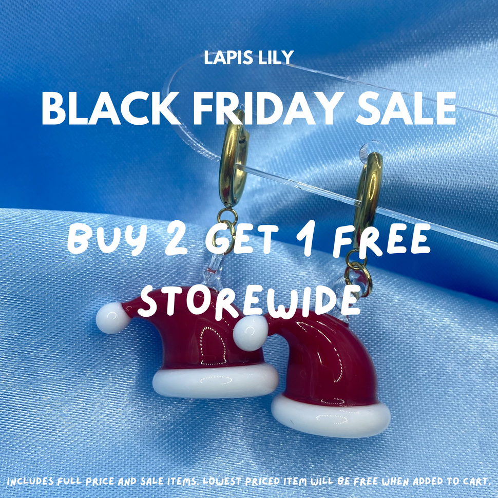 Lapis Lily - Funky and Quirky Earrings