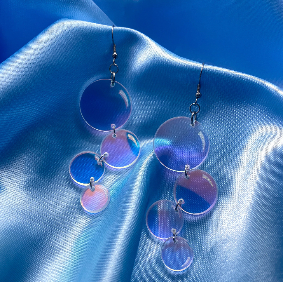 Lapis Lily - Funky and Quirky Earrings